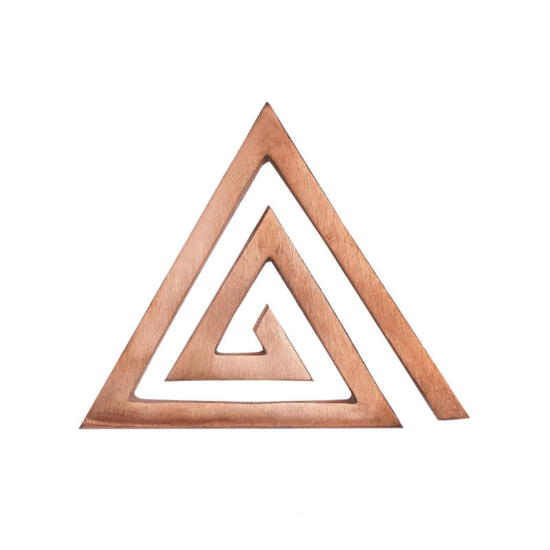 Helix Copper Triangle | Vastu Krippa